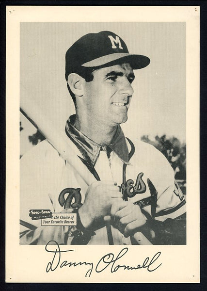 1953-57 Spic And Span Danny O'Connell Braves GD-VG 483024 | Kit Young Cards