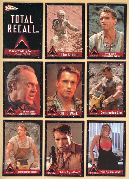 1990 Pacific Total Recall Complete Set 544887 | Kit Young Cards